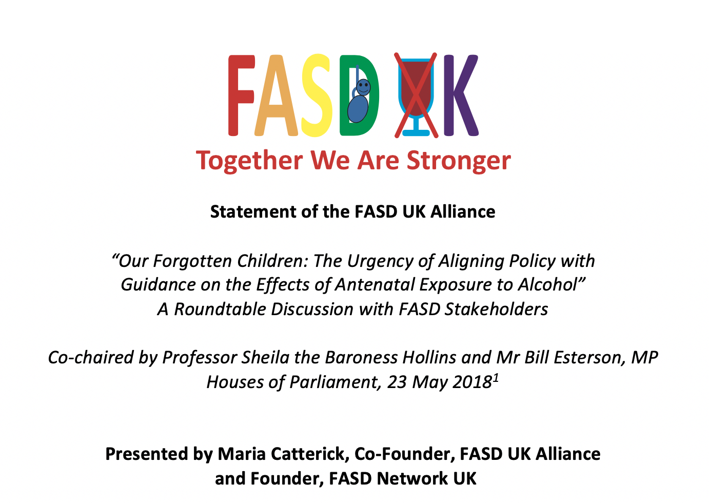 FASD UK Alliance Materials – FASD UK Alliance